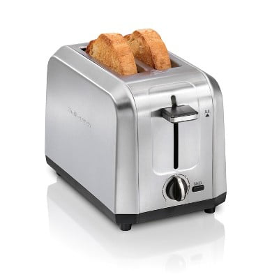 2 Slice Toaster - Stainless Steel: Bagel Bread Toaster, High-Lift ...