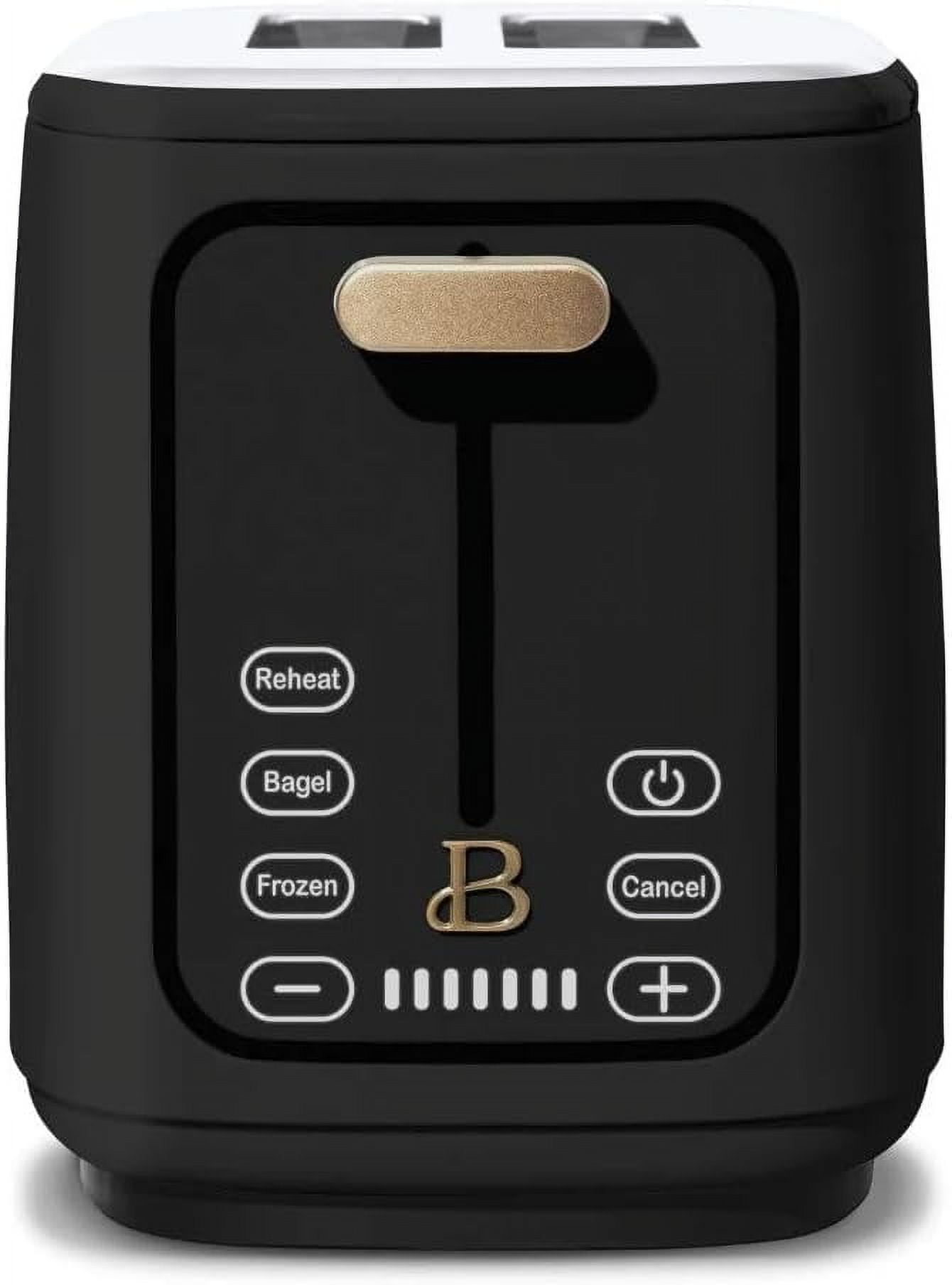 2-Slice Toaster, Touch-Activated Display, 7 Shade Settings, Bagel ...