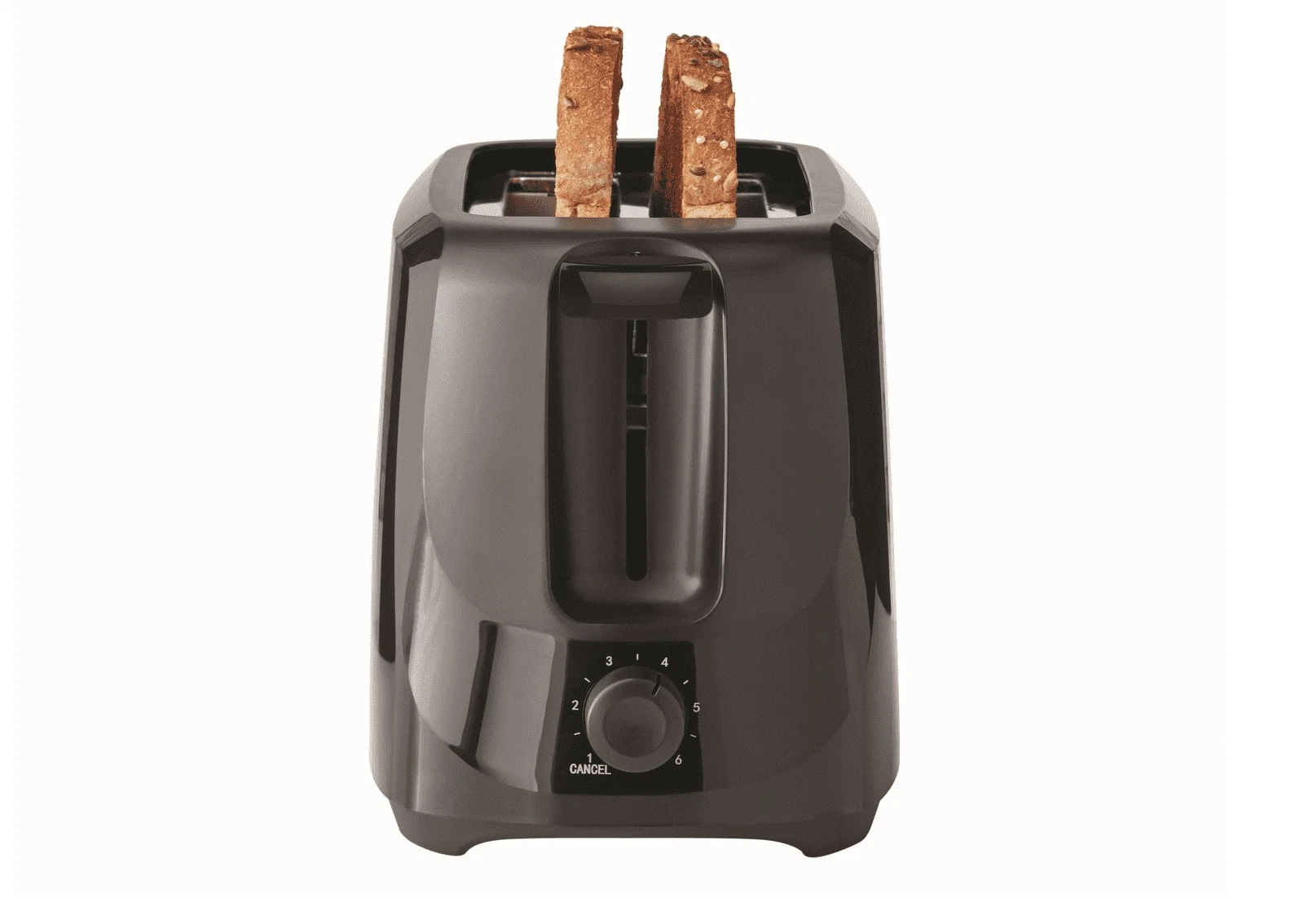 2-Slice Toaster With 6 Shade Settings And Removable Crumb Tray, Black ...