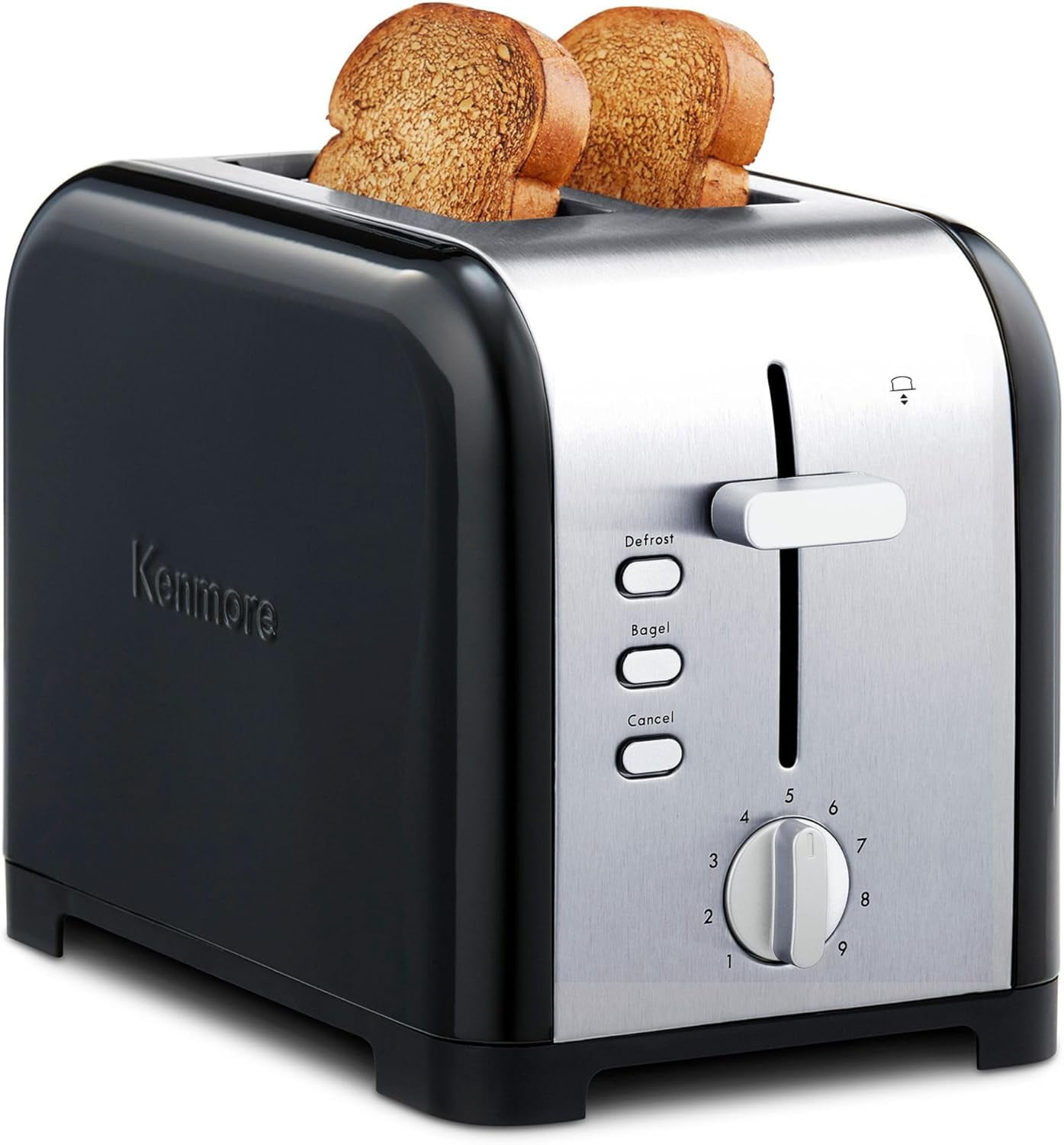 2-Slice Toaster in Black, Model 40600 - Walmart.com