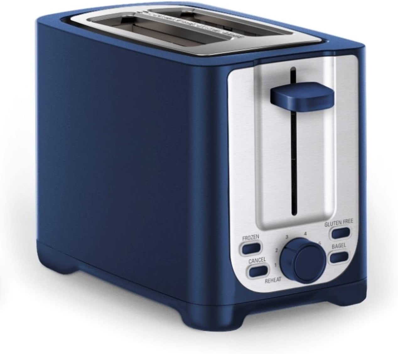 2-Slice Toaster with Auto Shutoff - Extra-Wide Slot and Removable Crumb ...