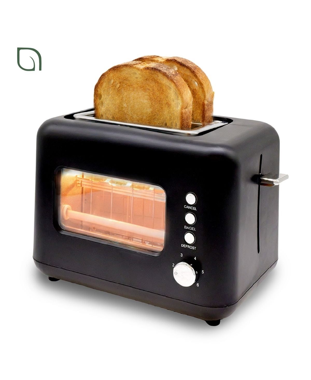2 - Slice Toaster with Viewing Window, Cancel, Bagel and Reheat ...