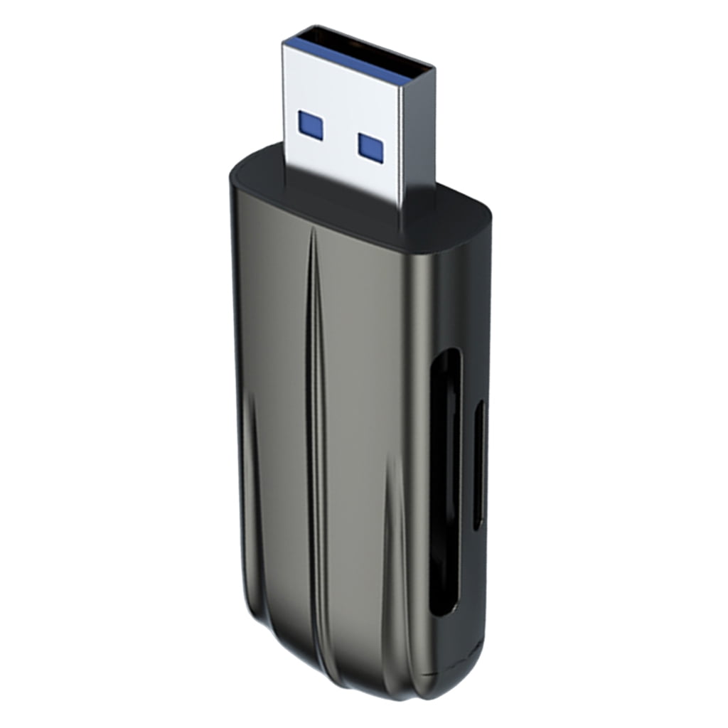 2 Slot USB3.0 Card Reader Memory Adapter USB to TF Card Reader for ...