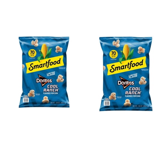 2) Smartfood Popcorn Doritos Cool Ranch Flavored 15.75 oz. - Walmart.com