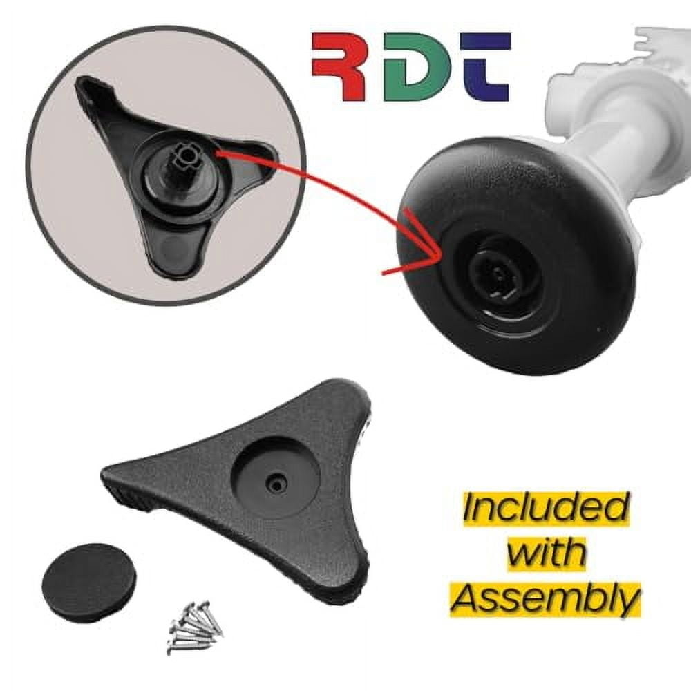 2" Spa Water Diverter Assembly - Black Delta Handle - Walmart.com