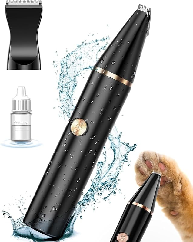 2 Speed Cat Clippers with Double Blades, Rechargeable Cordless Small ...