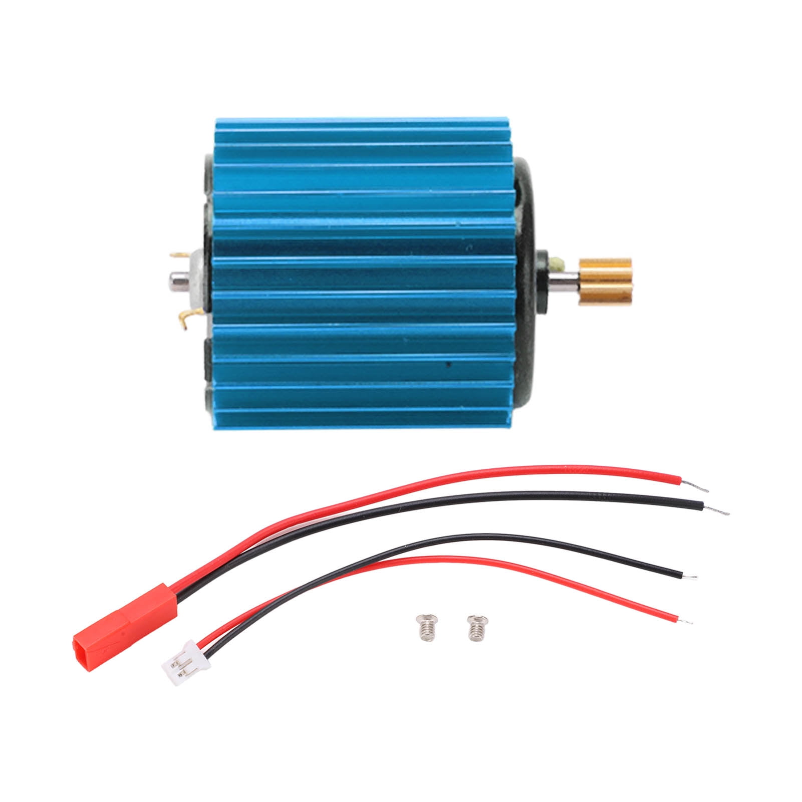 2 Speed Gearbox 370 Metal Gear Brushed Motor with Heat Sink for WPL RC ...