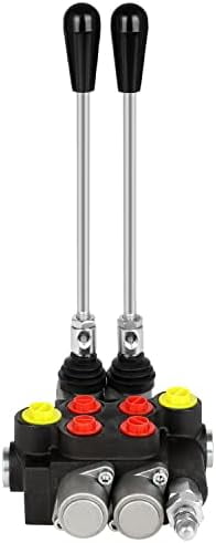 2 Spool 13 Hydraulic Flow Control Valve GPM SAE Ports Adjustable Relief ...