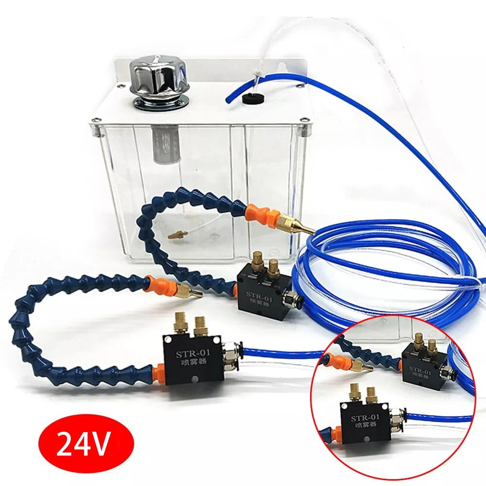 2 Sprayer Lubrication Spray System Cooling Sprayer Coolant Pump Oil ...