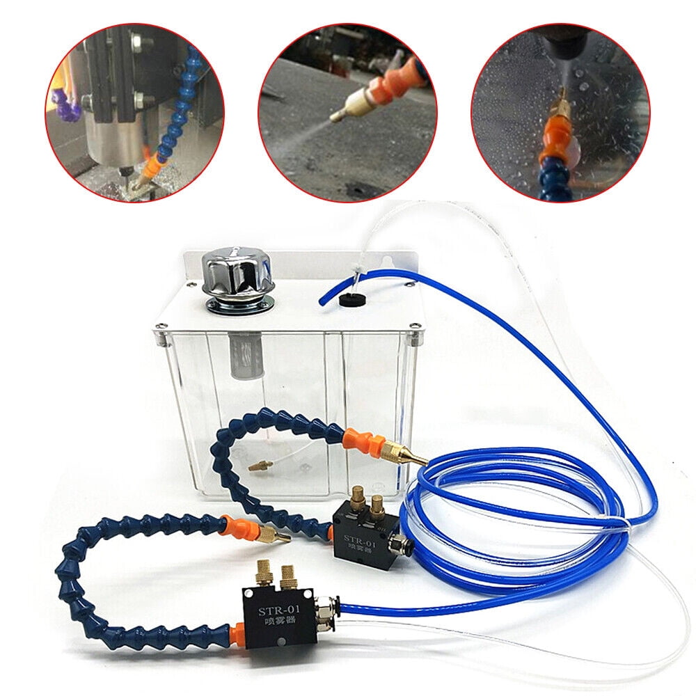 2 Sprayer Lubrication Spray System Cooling Sprayer Coolant Pump Oil ...