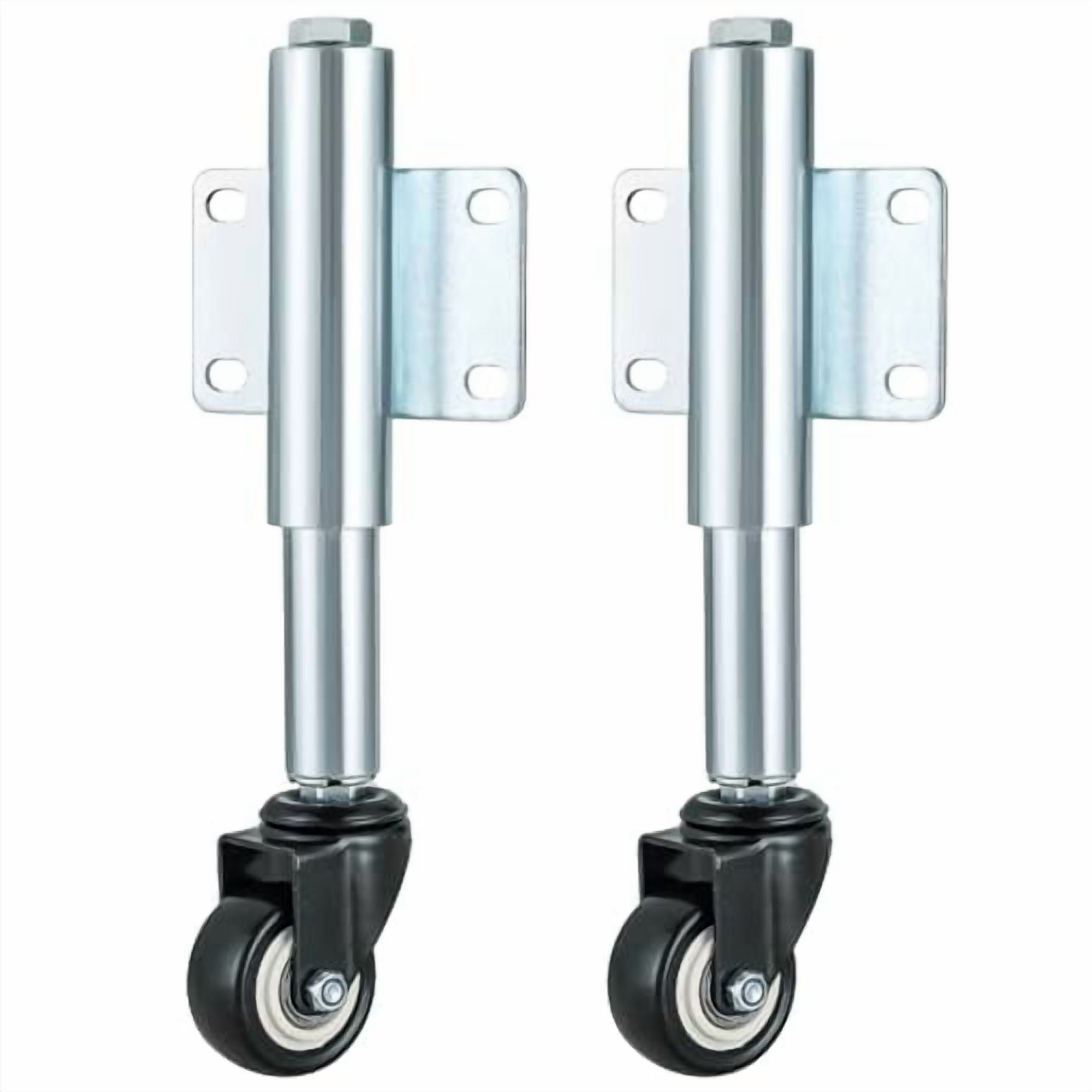 2" Spring Loaded Gate Caster, 2 PCS 2-1/2" Heavy Duty Farm Gate Wheels ...