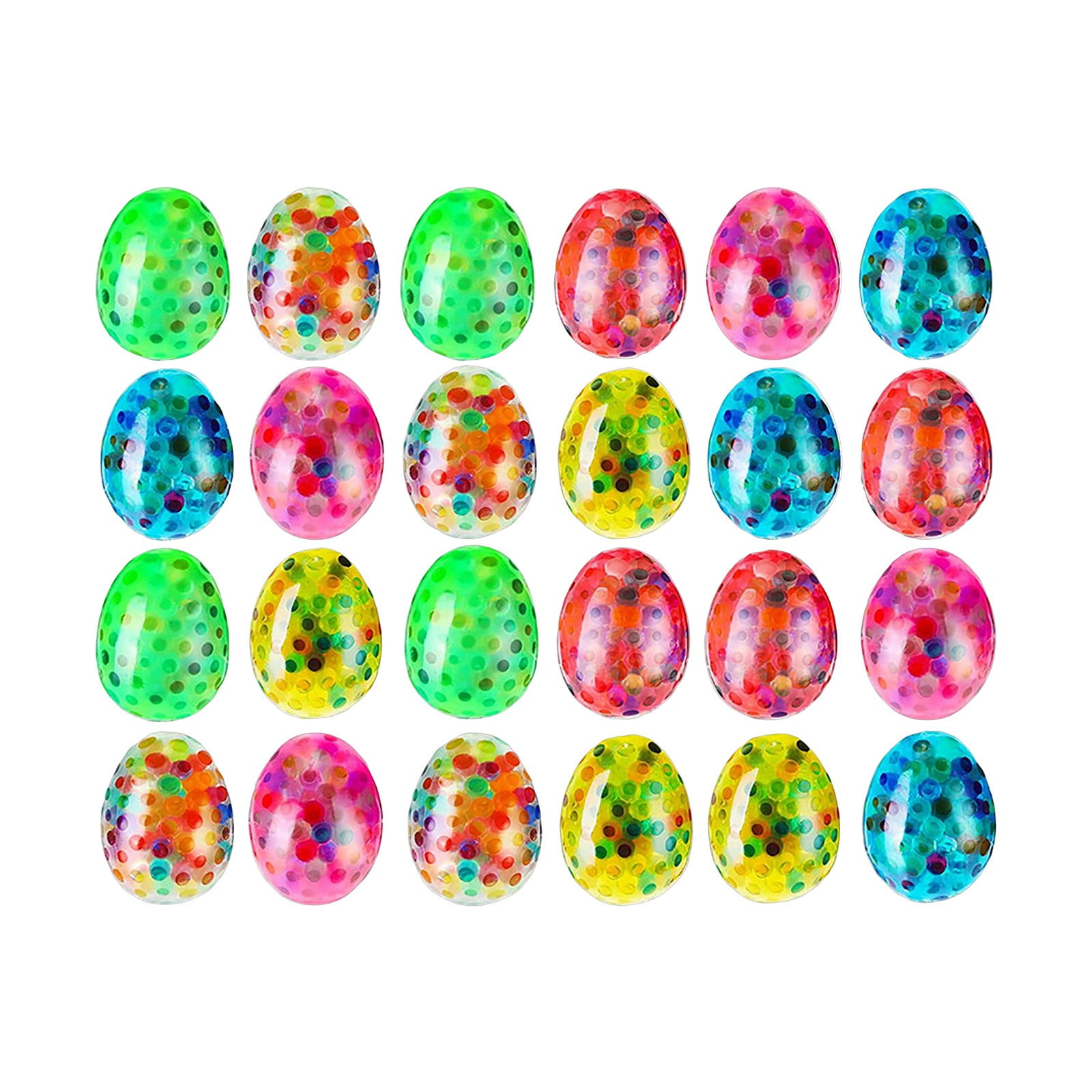 2" Squishy Fidget Toys Bunny Easter Squishies for Kids 1PC Easter Eggs ...