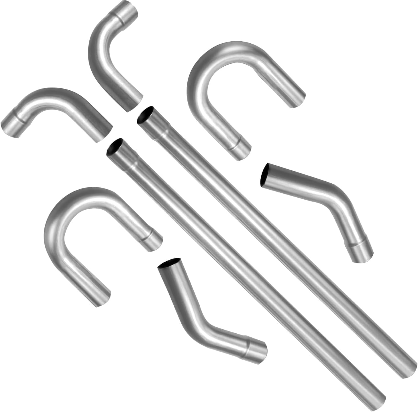 2'' Stainless Steel 409 Custom Exhaust Pipe Kit Tubing Mandrel Bend ...