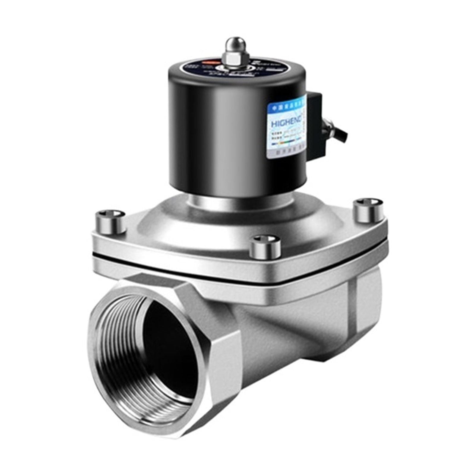 2" Stainless Steel Normally Closed Explosion Proof Solenoid Valve Water ...