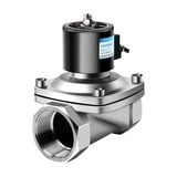 2" Stainless Steel Normally Closed Explosion Proof Solenoid Valve Water ...