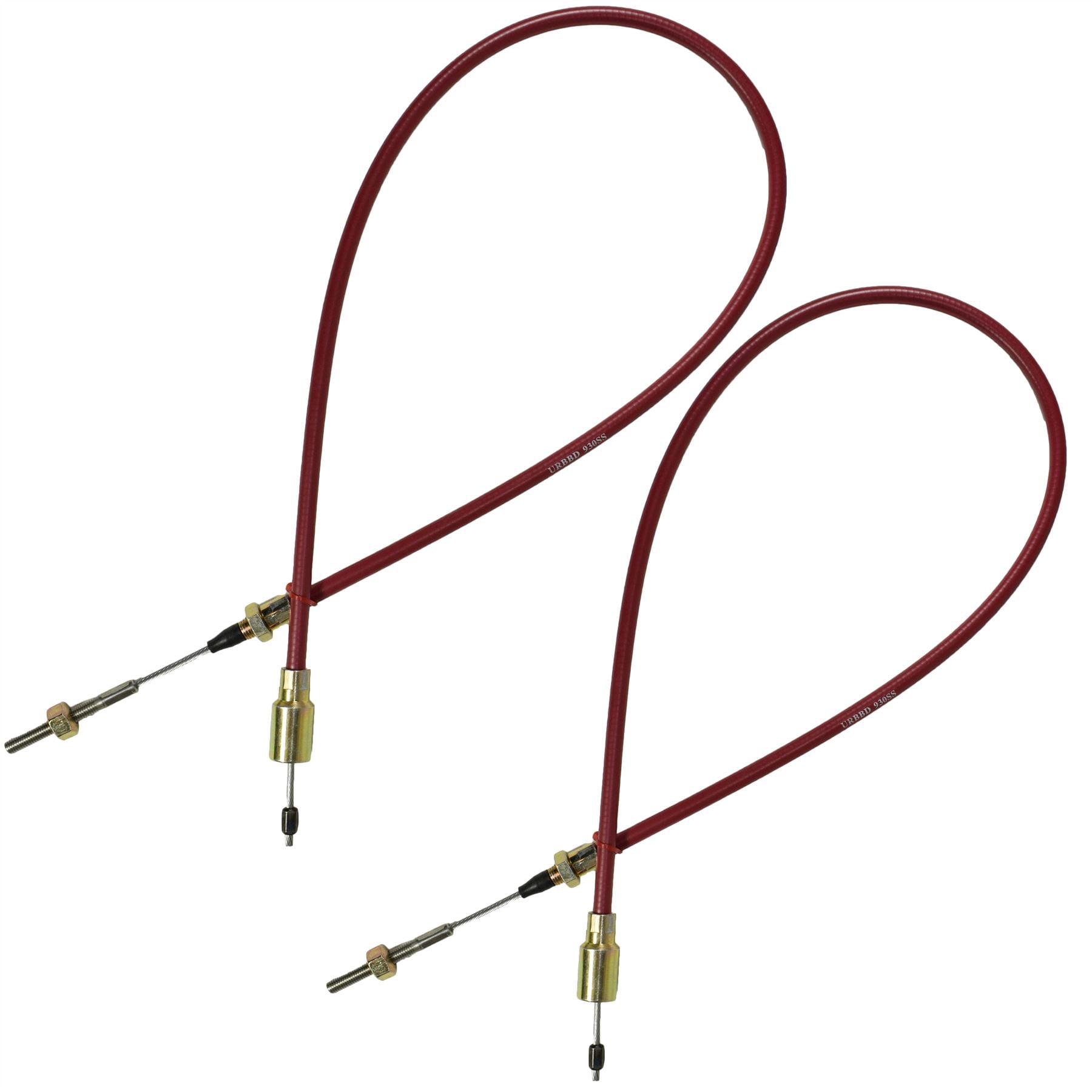 2 Stainless Steel Trailer Brake Cable For Knott Axles Systems Outer ...