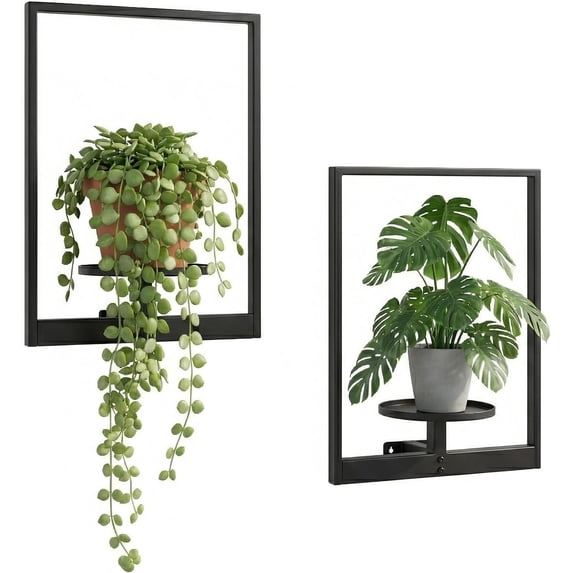 2 Stand Indoor Outdoor Planters for Indoor Wall Holder for Indoor ...