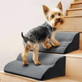 2-Step Dog Ramp for Stairs, Non-Slip Dog Stair Ramp, Stair Wedges for ...