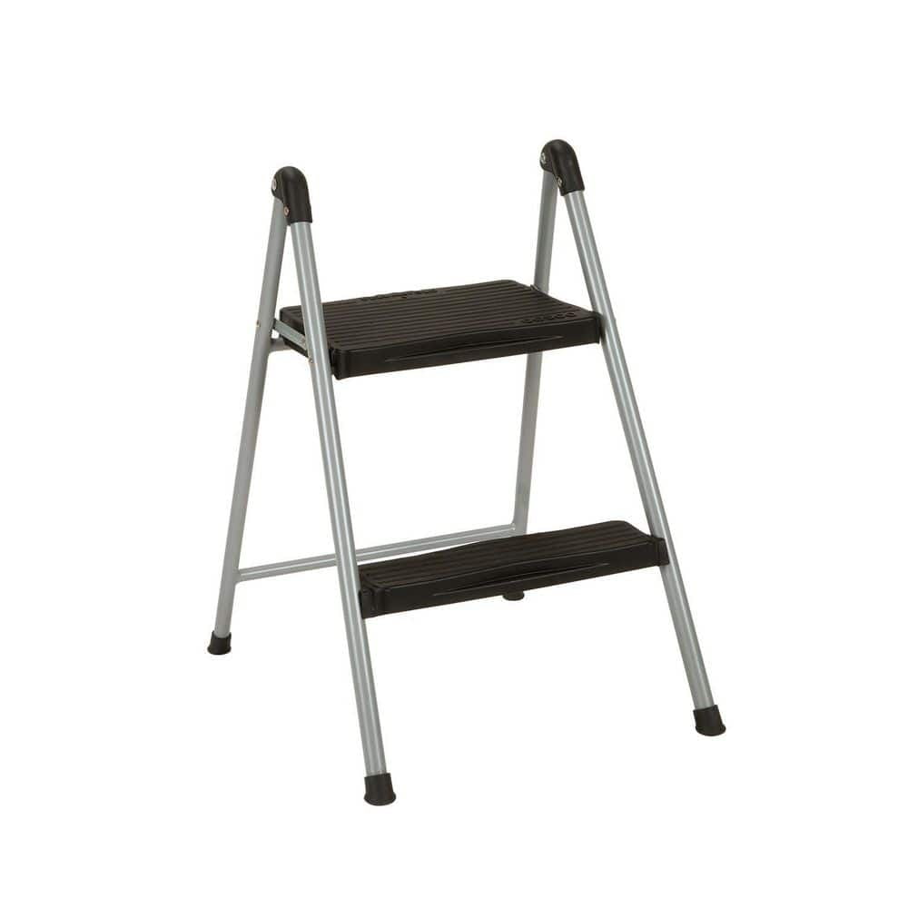 2-Step Steel Step Ladder Stool without Handle - Walmart.com