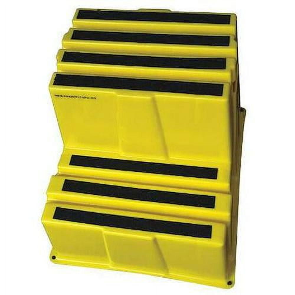 2 Steps, Plastic Step Stand, 500 lb. Load Capacity, Yellow - Walmart.com