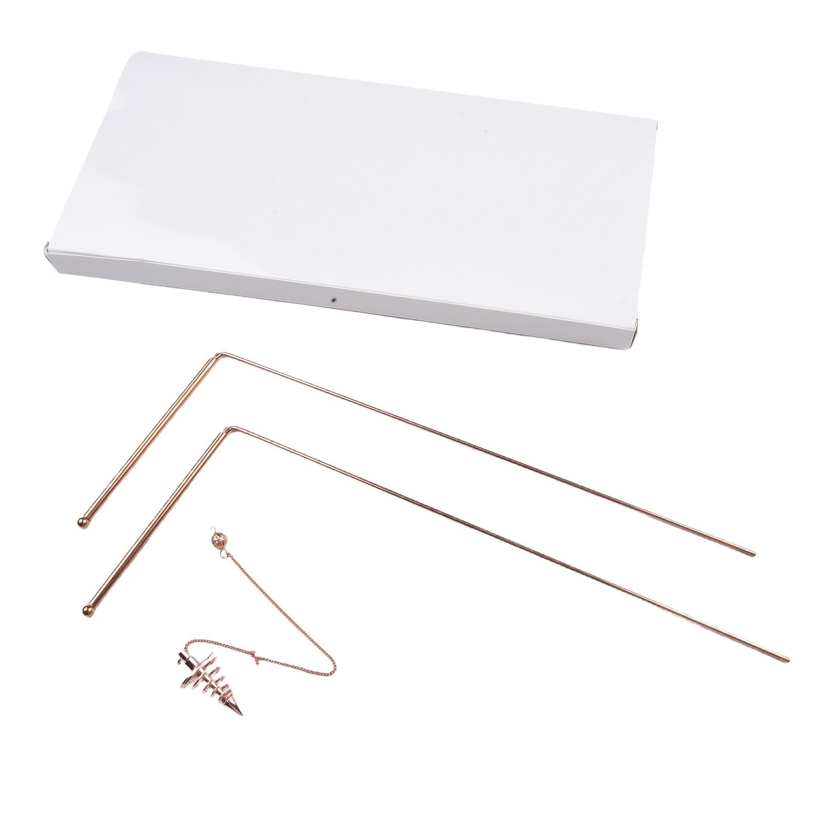 2 Sticks Detector Rod Copper Probe For Water Treasure Finding Metal ...