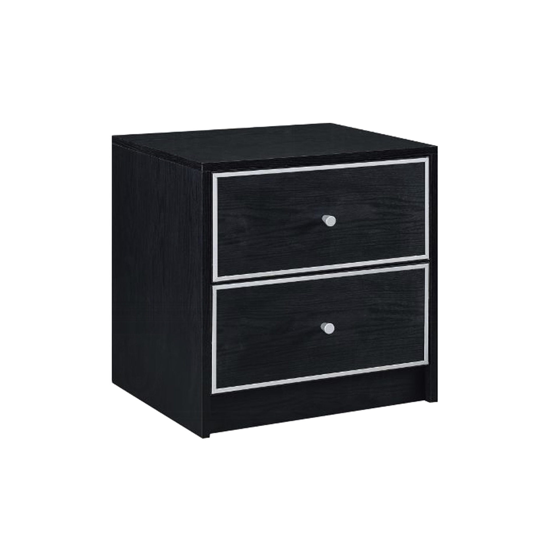 2 Storage Drawers | Industrial Style Accent Table | Keep Items at Hand ...