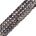 2 Strands Electroplate Non-magnetic Synthetic Hematite Beads Strands ...