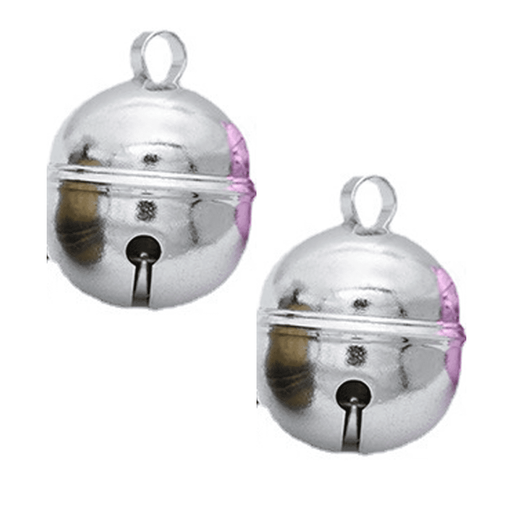 2 Strings in 4 Pieces Dog & Cat Bells, Pet Tracker Brass Bell with Key ...