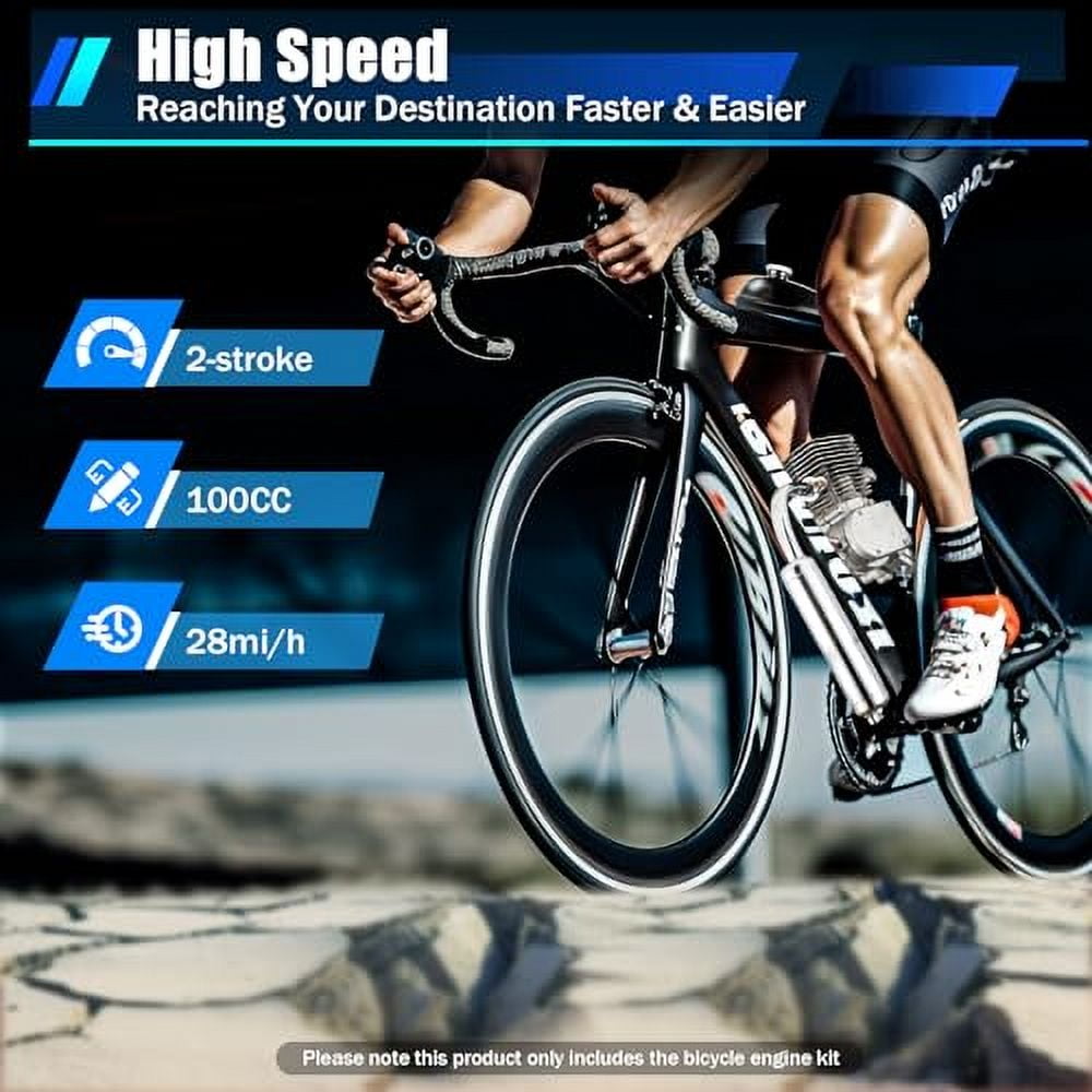 2 Stroke 100CC Engine Motor Kit Gas Motor Conversion Kit Full Set ...