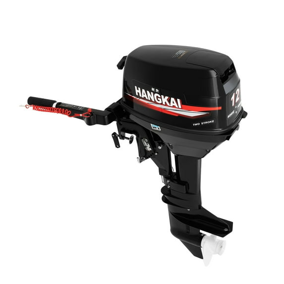 2 Stroke 12HP Outboard Motor Marine Boat Engine Short Shaft Water ...