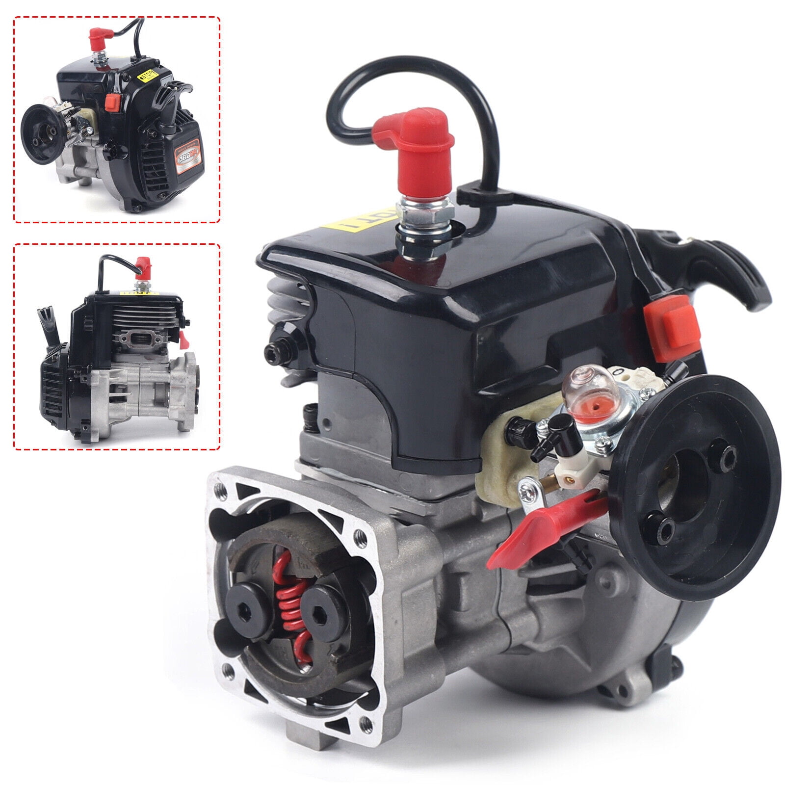 2 Stroke 36cc Engine Motor Air-cooled 4-bolt for 1/5 Hpi Rovan KM Baja ...