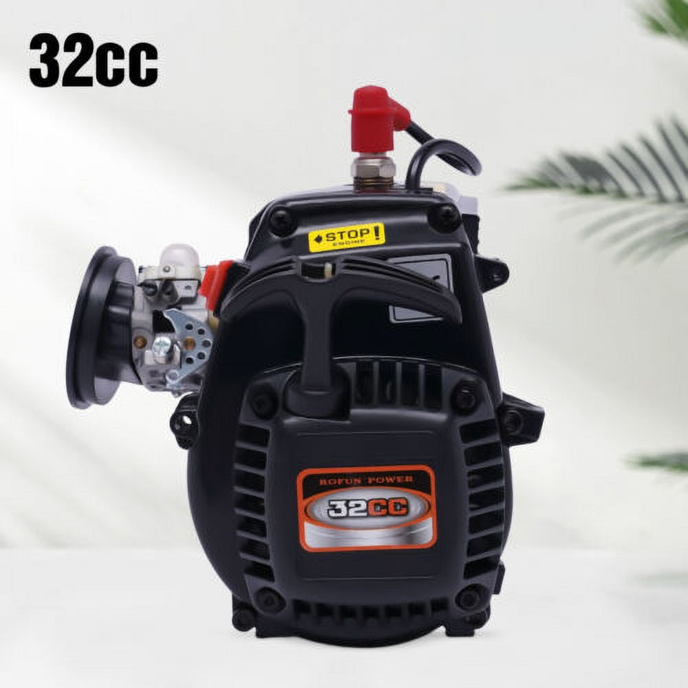 2-Stroke 4 Bolt 32CC Motor Gas Engine for HPI Baja Motor Air Cooled ...