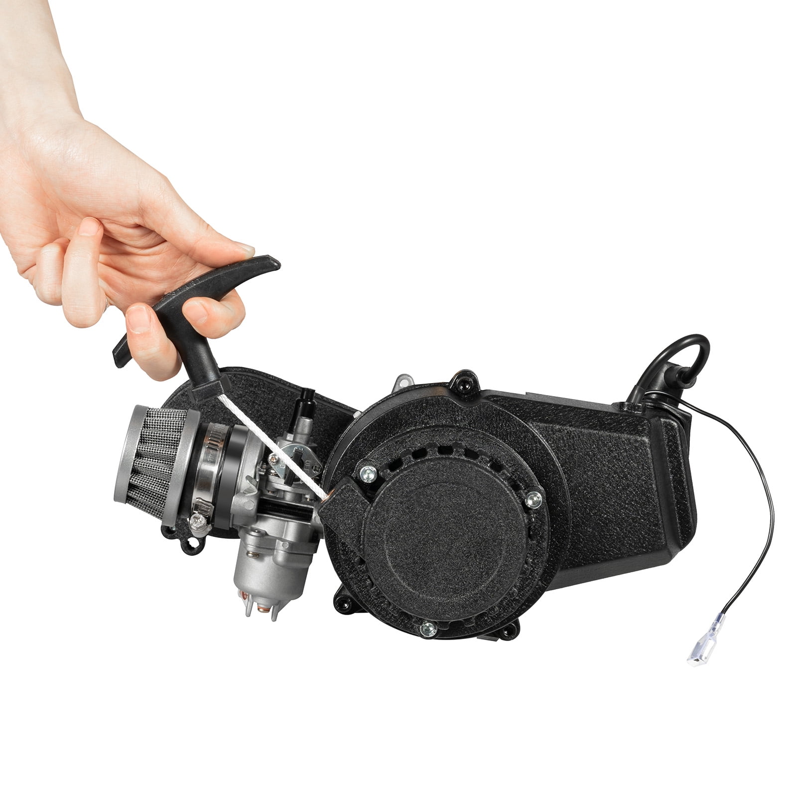2-Stroke 49.85CC Dirt Bike Motor ATV Scooter Single Cylinder Engine ...