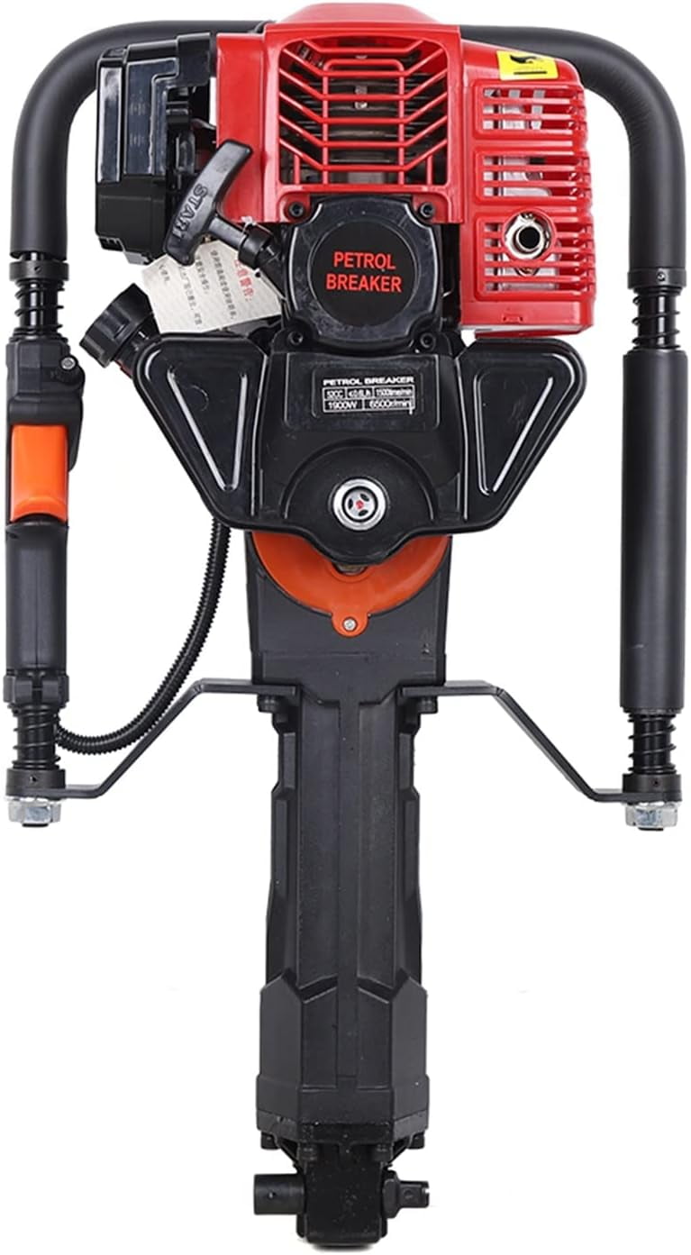 2 Stroke 52cc Gas T Post Post Driver, 1900W Single Cylinder Gasoline ...