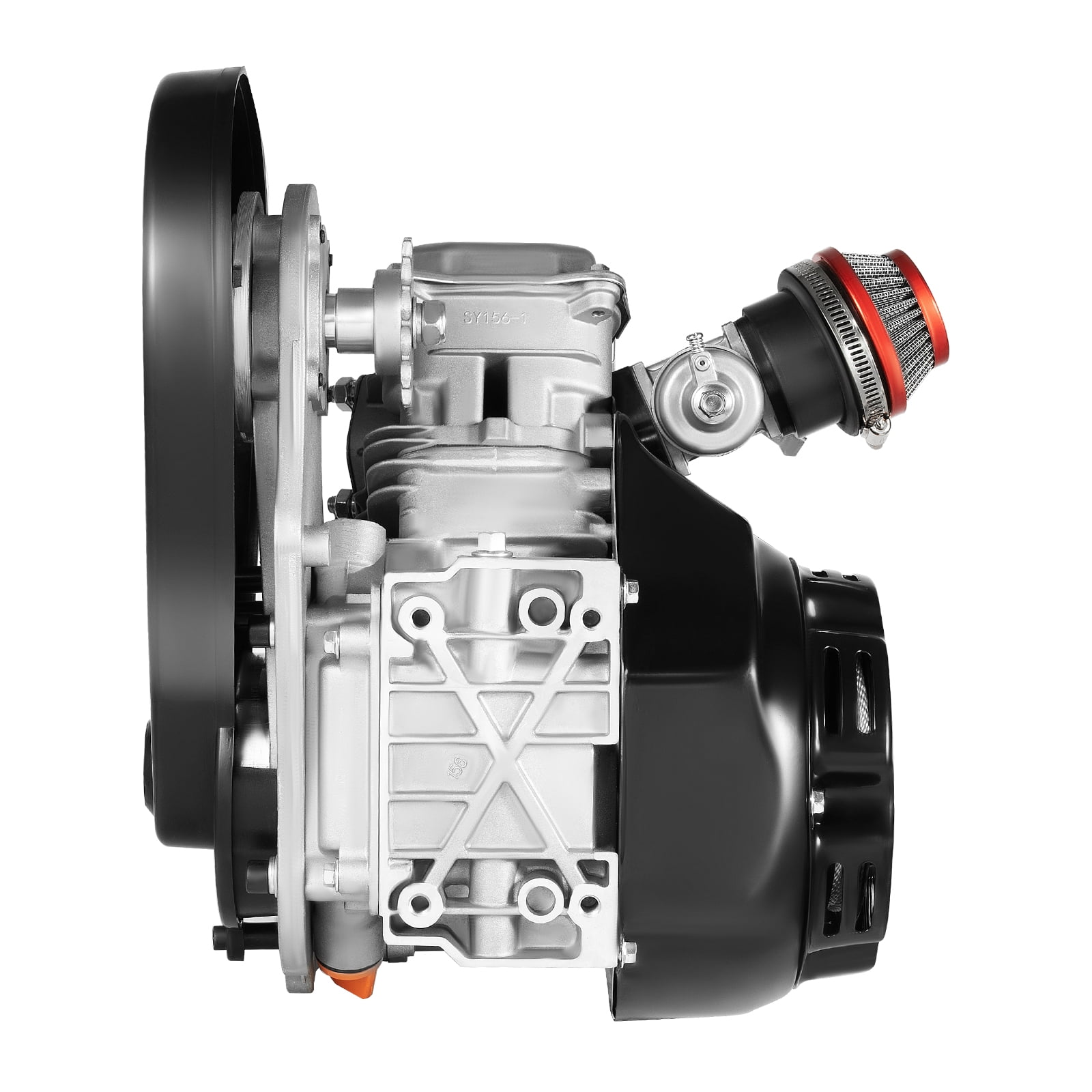 2-Stroke Bicycle Engine Kit – 3.5HP, 100cc Engine, 3600RPM Speed, 0.52 ...