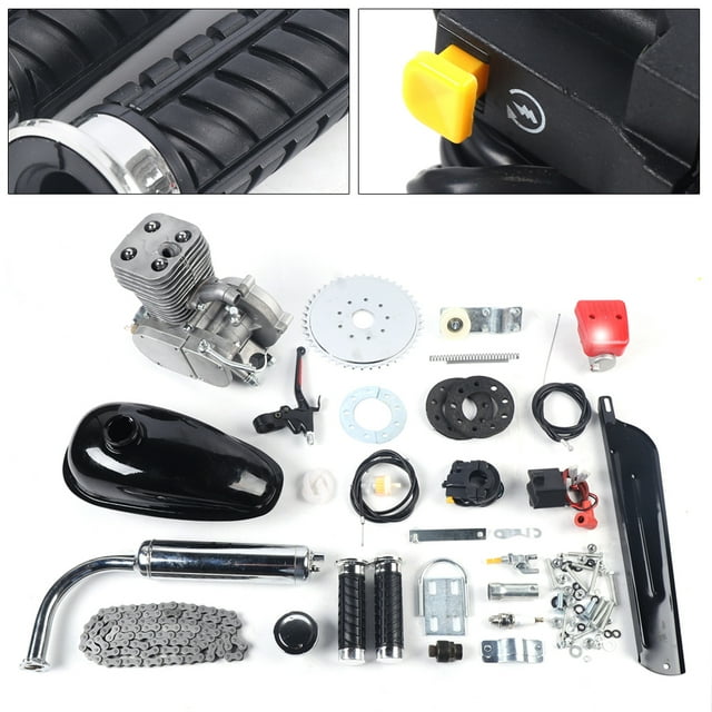 2-Stroke Bicycle Engine Kit, CDI Ignition, 3.2kW Max Power, Air-Cooling ...