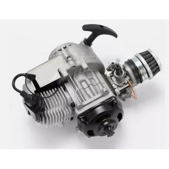 2-Stroke Engine Motor, 49CC 2-Stroke Engine Motor for Mini Motorcycles ...