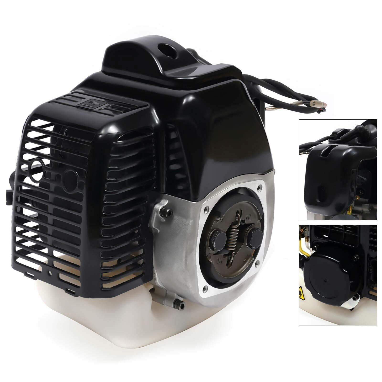 2-Stroke Engine Motor 49CC Single Cylinder Engine Motor Pull Start ...