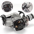 2 Stroke Engine Motor Kit Pull Start For Scooter Pocket Dirt Bike Quad ...