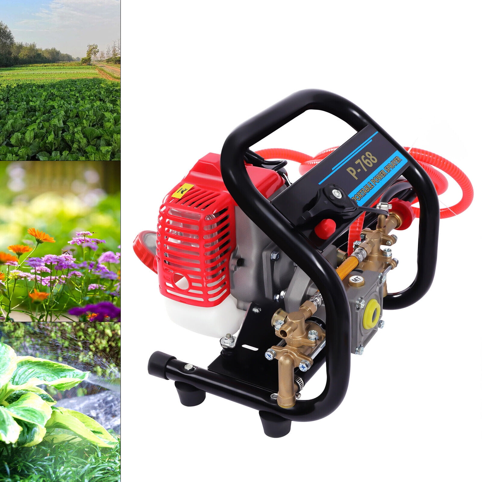 2 Stroke Fuel Powered Pesticide Sprayer Garden Agricultural Chemicals ...