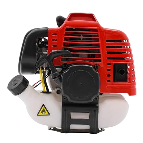 2 Stroke Gasoline Engine 42.7CC 3 HP Single Cylinder Air Cooling Hand ...
