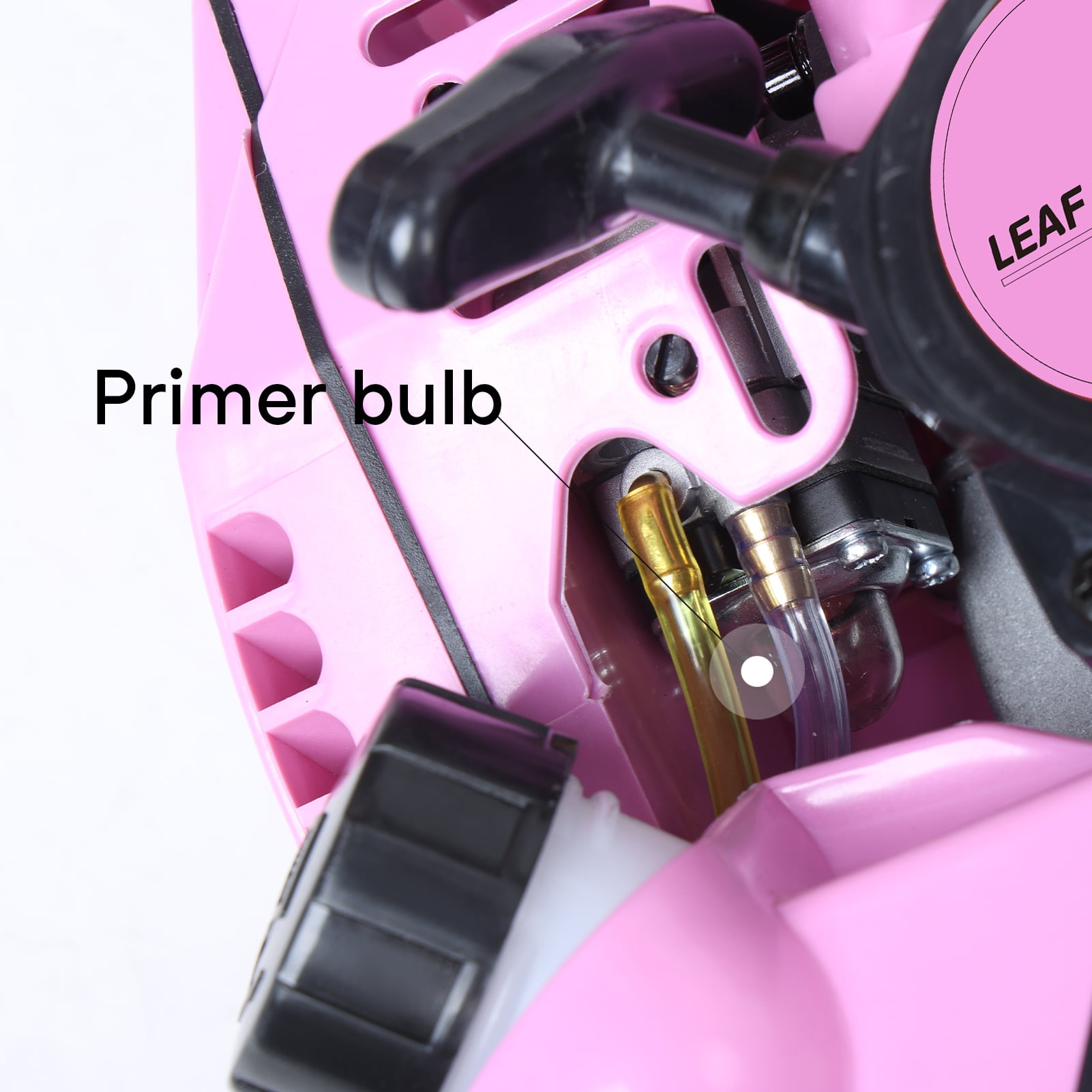 2-Stroke Handheld Leaf Blower, Gas Powered Leaf Blower, 26cc Handheld ...