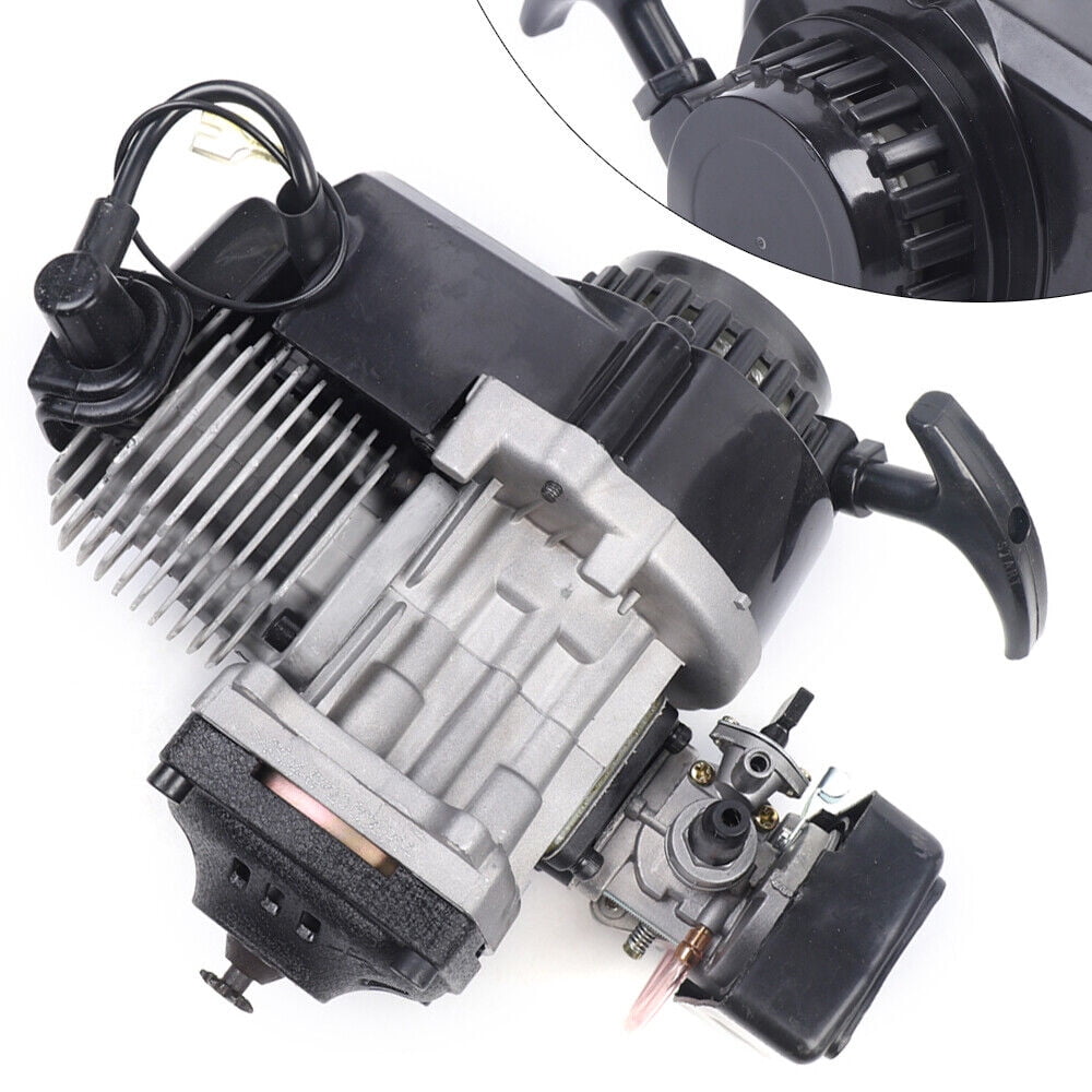 2 Stroke Racing Engine Motor, Motorcycle Engine Motor 49cc Dirt Bike ...