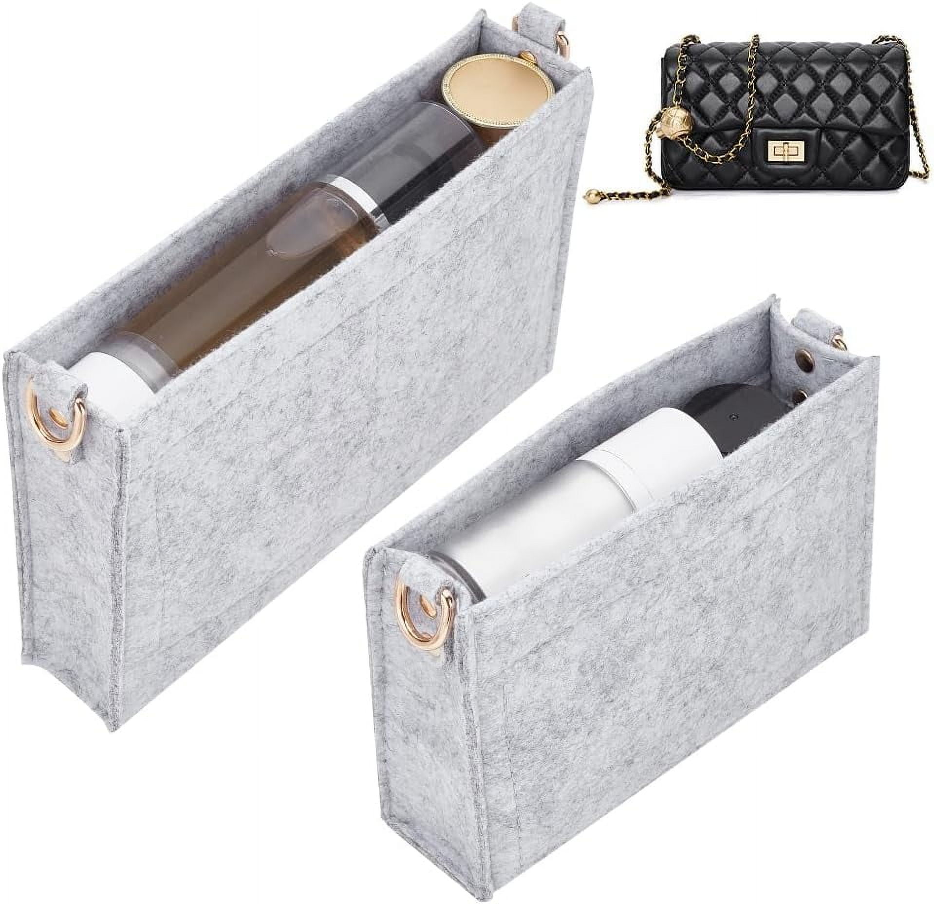 2 Style Felt Purse Organizer Inserts 2pcs Handbags Inserts Organizers ...