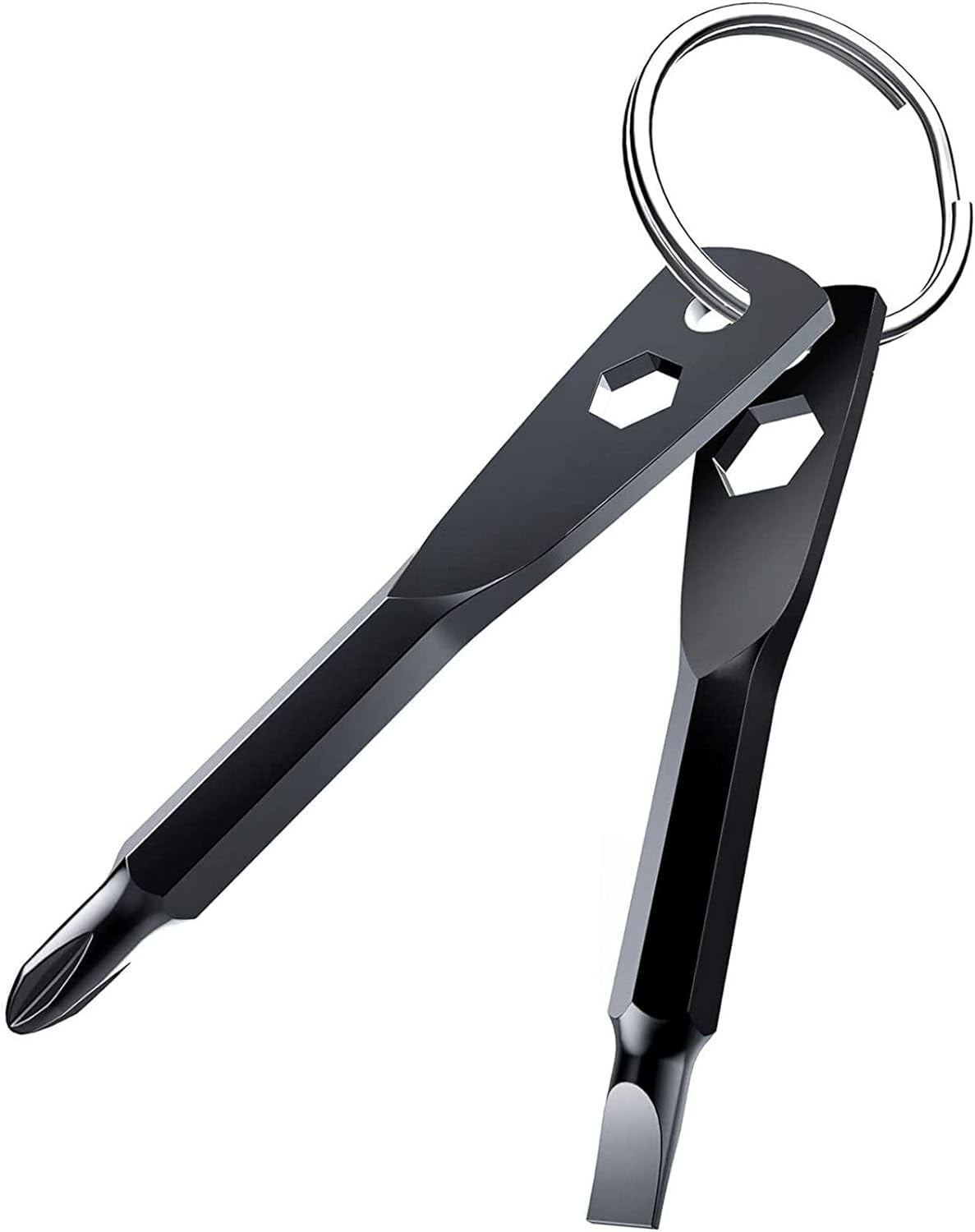 2 Style Portable Key Chain Screwdriver Multifunction Screwdriver Set ...