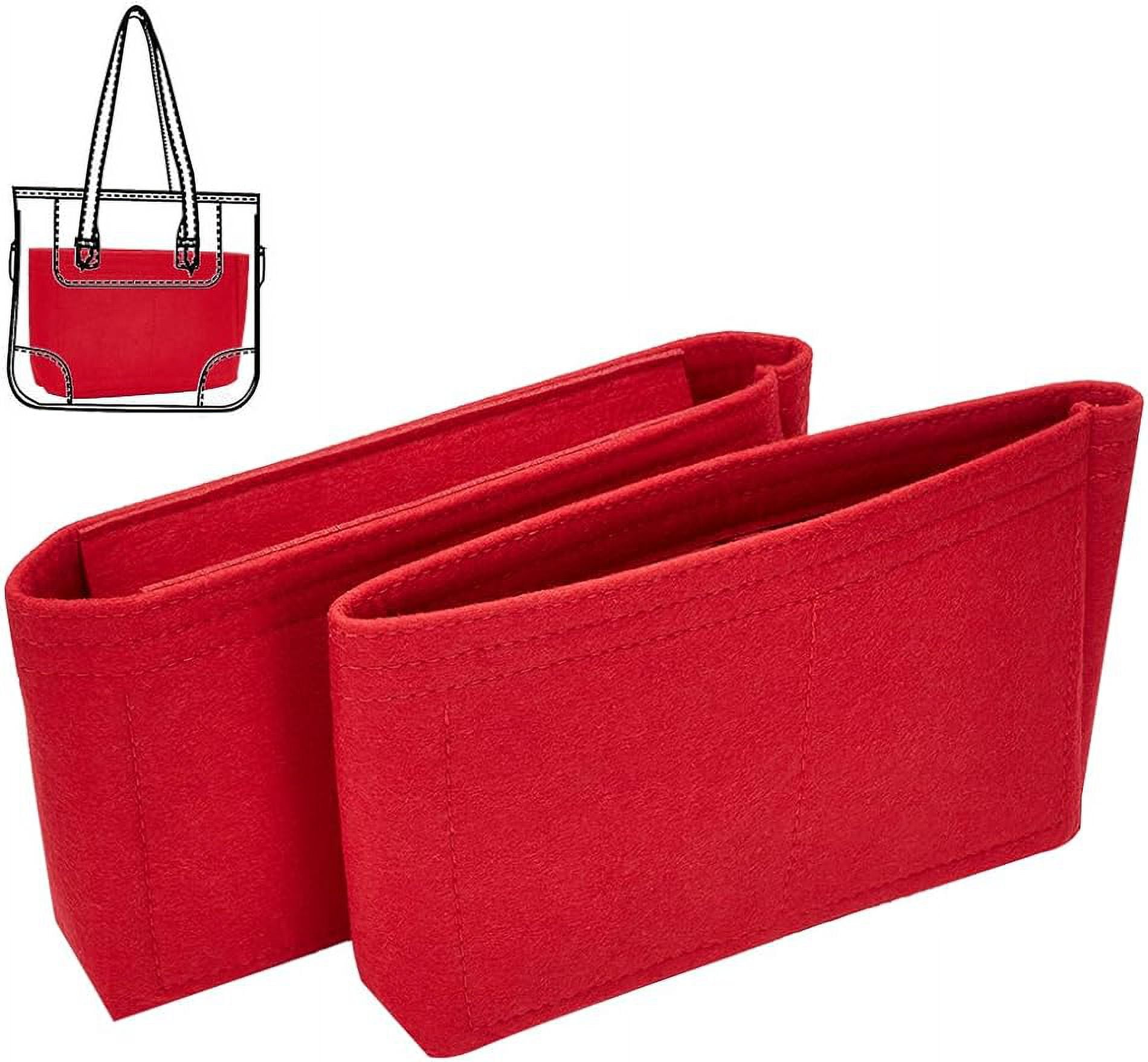 2 Styles Handbag Felt Organizer Insert Bucket Bag Organizer Insert with ...