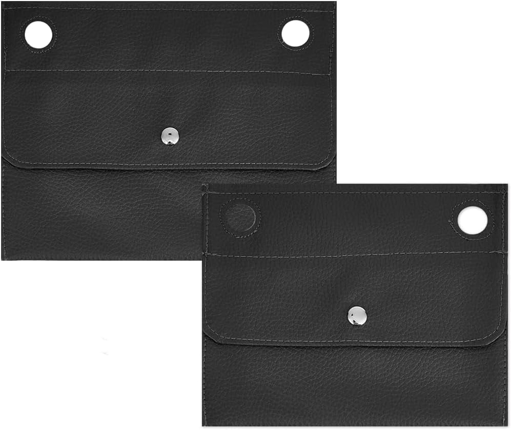 2 Styles PU Leather Purse organizer Liner Rectangle Shoulder Bag ...