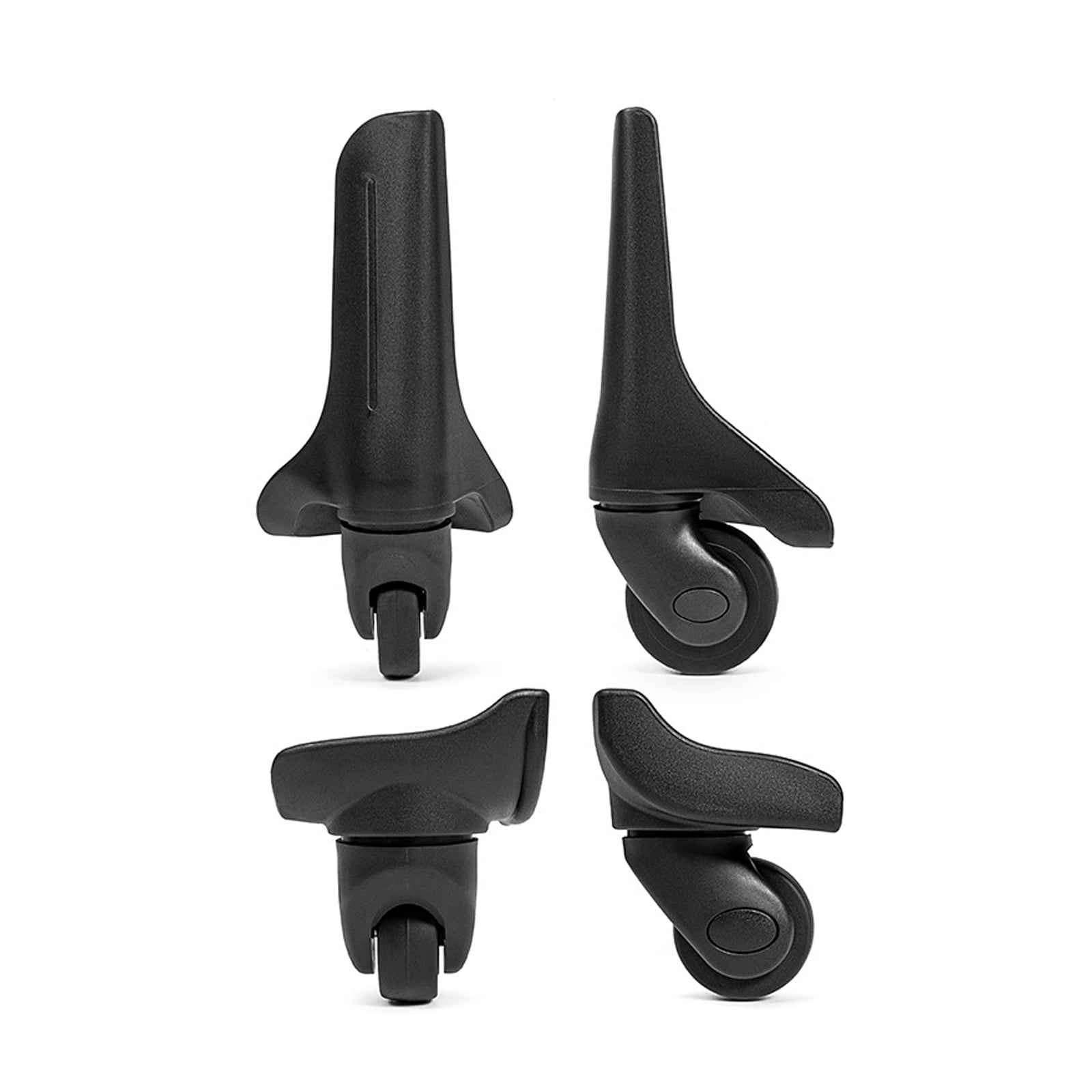 2. Suitcase Replacement 4Pcs 360 Spinner Casters Nylon Travel Luggage ...