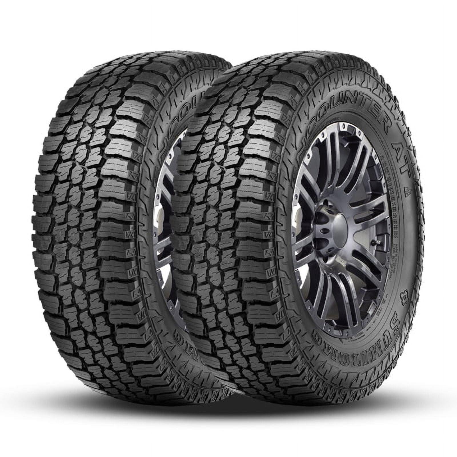2 Sumitomo Encounter AT 255/70R18 113T All Terrain Tires 3PMSF 60K MILE ...