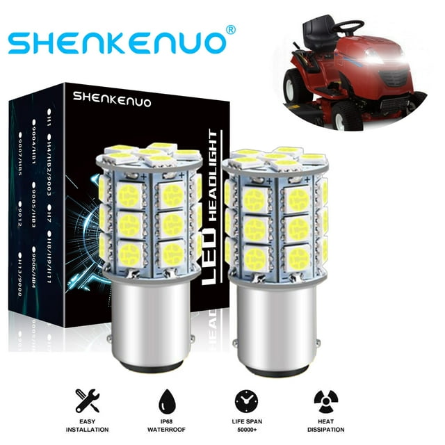 2 Super Bright LED light bulbs for Toro Craftsman Ariens Troy-Bilt snow ...